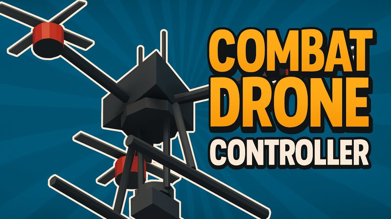 Getting started with Combat Drone Controller for Unity