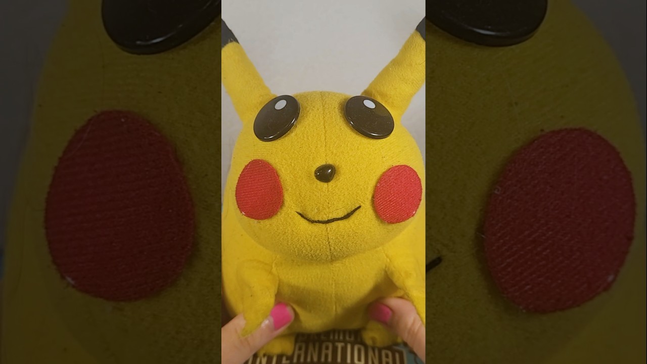 This is a Real Pikachu Plush.