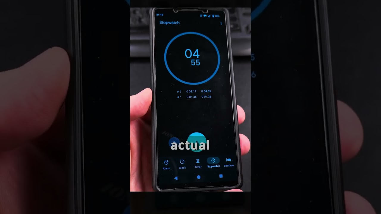 How to Use the Stopwatch on Android Devices 3