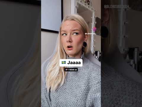 5 uses for the Swedish word “ja”