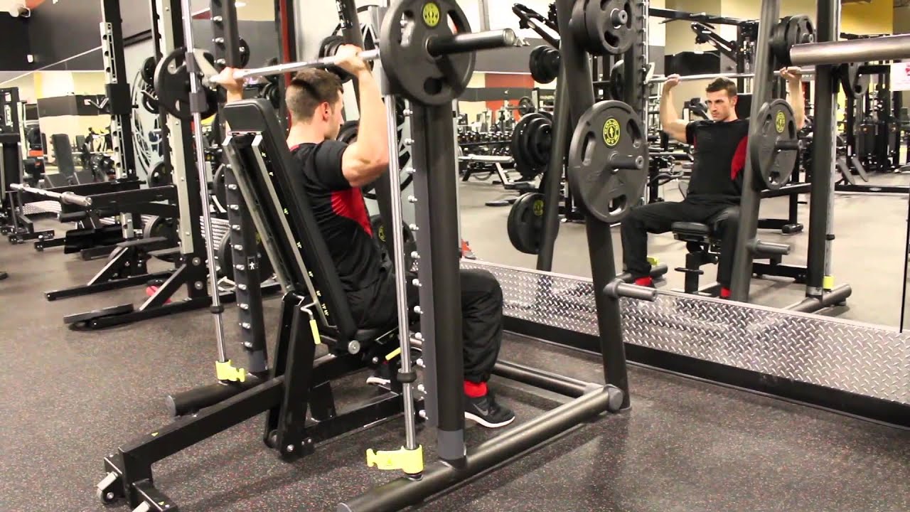 Behind the neck smith press