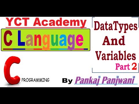 Learn C Programming In Hindi | Datatypes and Variables Part 2 - Mind Luster