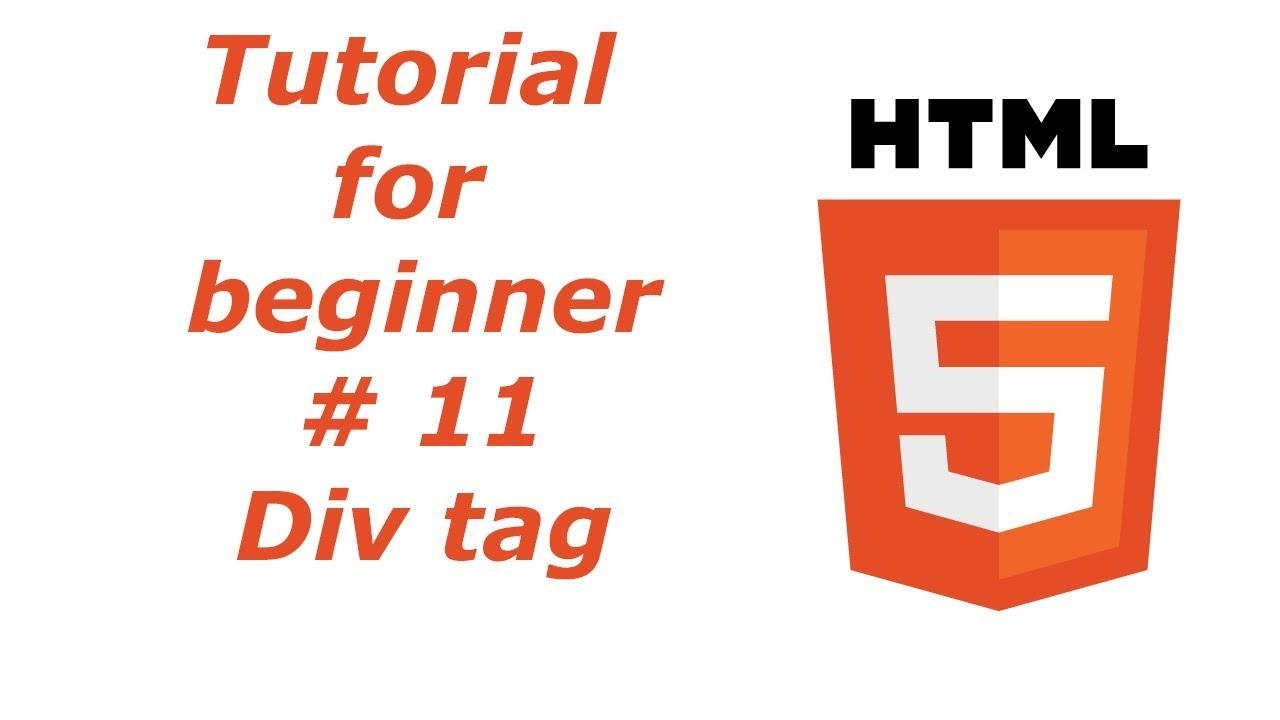 HTML5 Tutorial 11 - Using div Tags to Layout header navigation section and footer | BTT