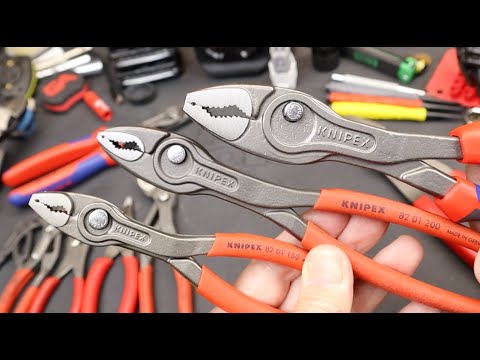 New TwinGrips! 150mm & 250mm are better than the pictures! Knipex for the Win Times Three! EDC ready