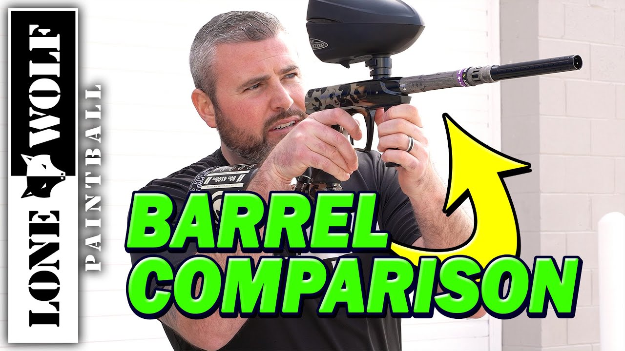 Field One Acculock Barrels Shooting Comparison | Lone Wolf Paintball