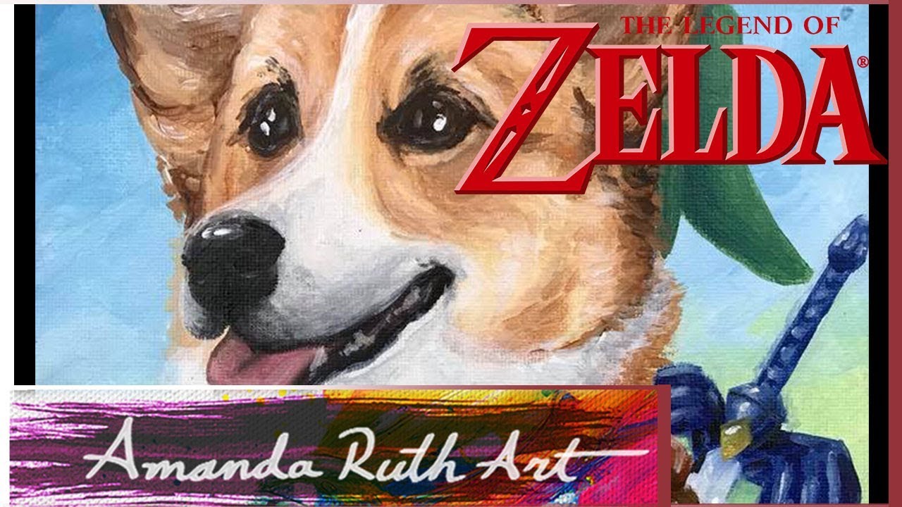 Link Corgi - The Legend of Zelda Hero of Derp