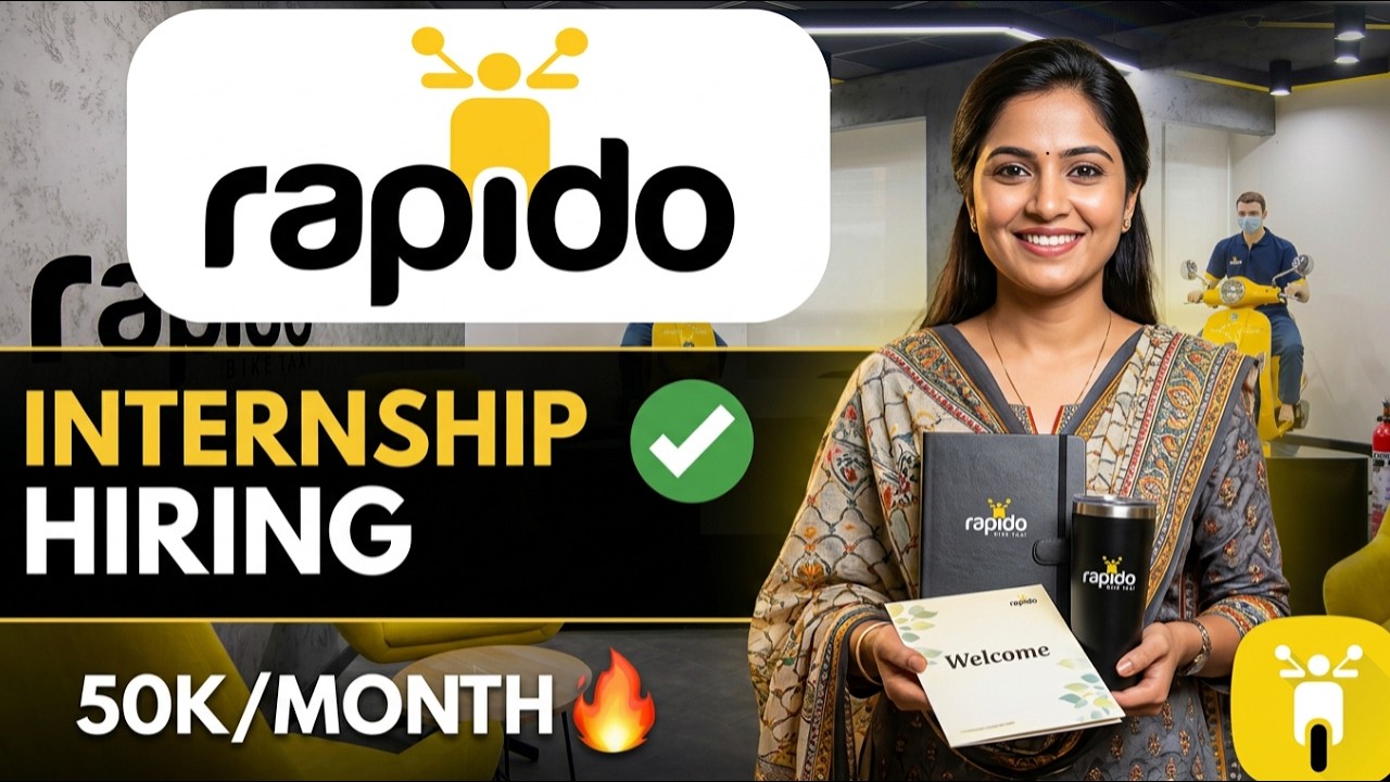 Rapido Hiring 2026 | Intern + Multiple Roles | Freshers & Experienced | Apply Now