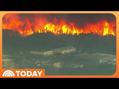High winds fuel New Jersey wildfire, crews struggle to gain control