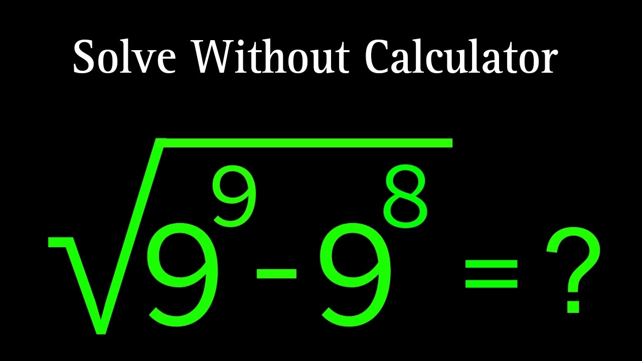 Solving a 'Harvard' University entrance exam question