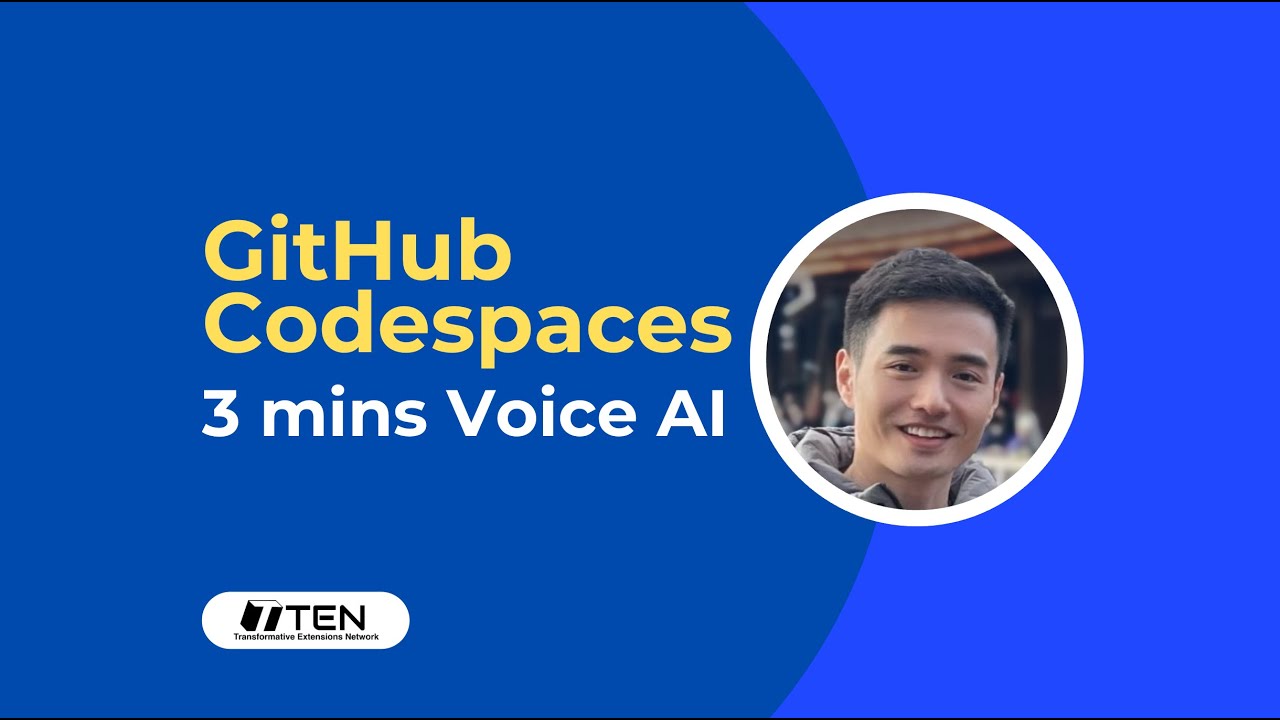 Using GitHub Codespaces to build Voice AI Agent under 3 mins for free
