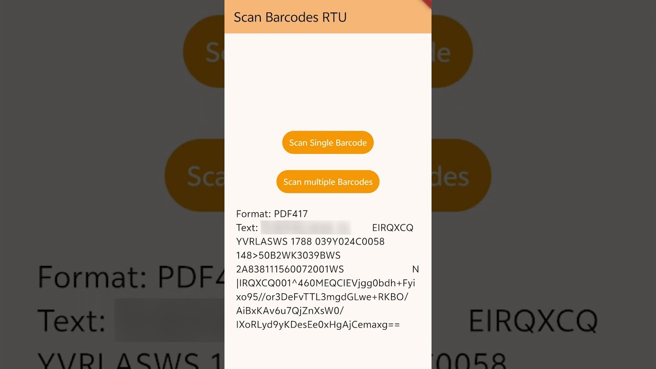 Flutter Barcode Scanner | QR Code Scanner #flutter