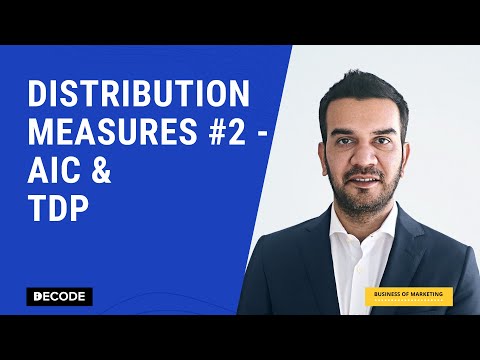 Distribution Measures #2 - AIC & TDP