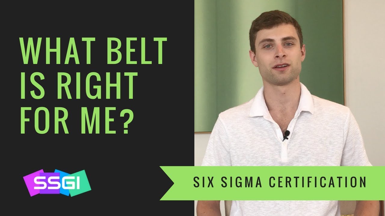 What Six Sigma Belt Should I Get?