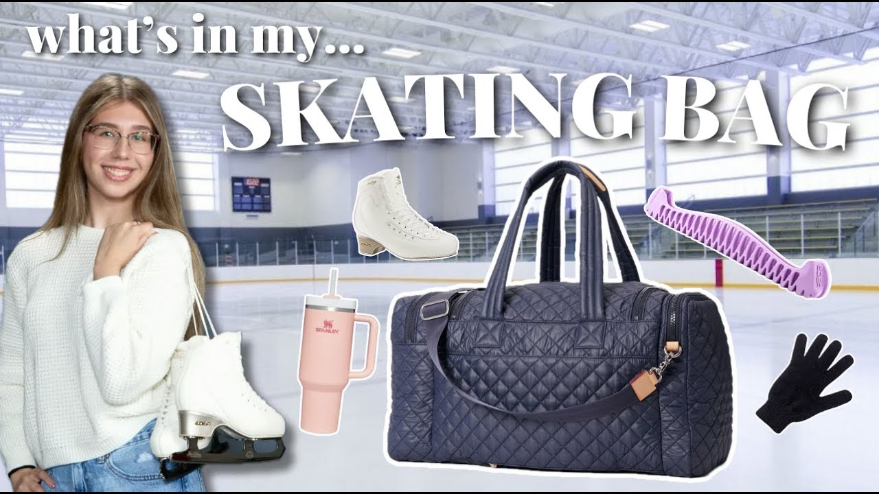 WHAT'S IN MY FIGURE SKATING BAG | my skating essentials!