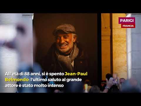 Jean-Paul Belmondo, l'ultimo saluto al grande attore