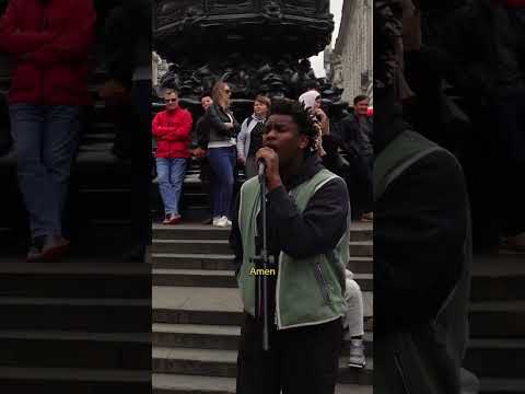 I needed help ๐ #takemetochurch #busker #victorray #London