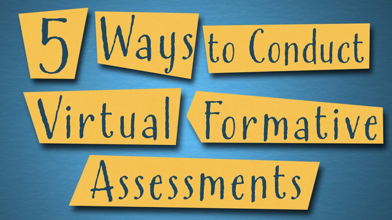 5 Ways to Conduct Formative Assessments Virtually | Edutopia