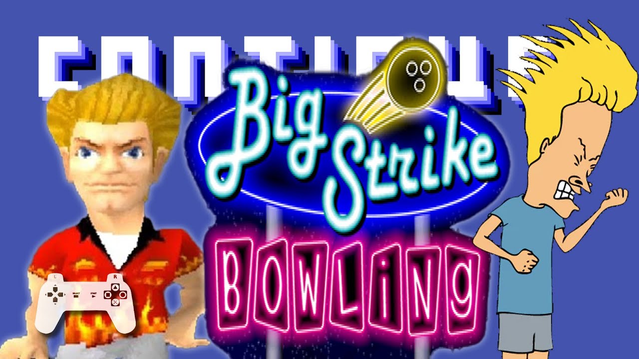 Big Strike Bowling (PS1) - Continue?