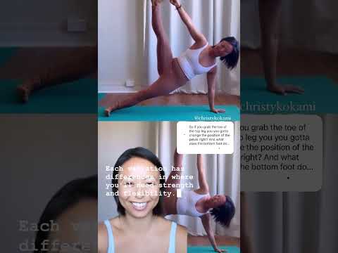 Yoga alignment in side plank variations | vasisthasana variations | shoulder, hip & ankle strength