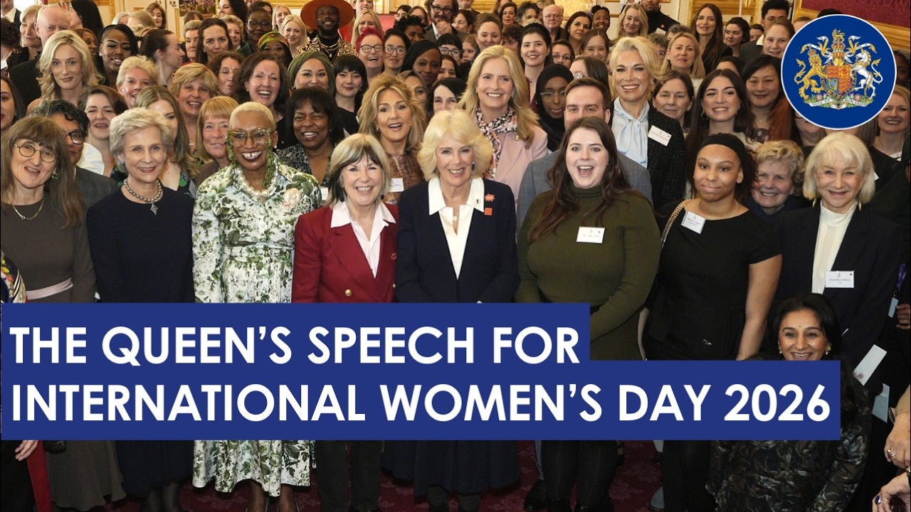 The Queen marks International Women's Day 2026
