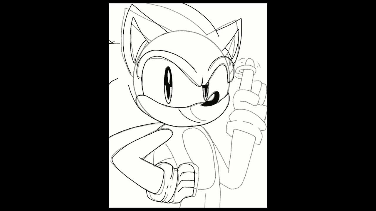 Sonic Art speed paint/time lapse