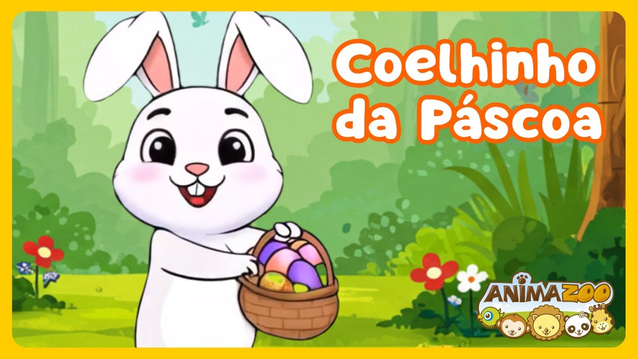 🐰 Easter Bunny (eggs) 🐇 Famous Children's Song - Animazoo
