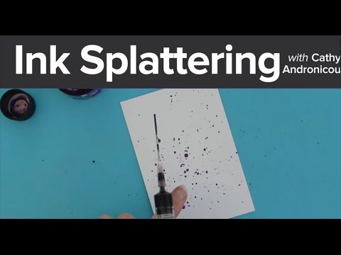 Ink Splattering