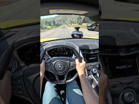The Acura NSX Type S Gets to 60 in 3.3 Seconds (POV Drive #shorts)