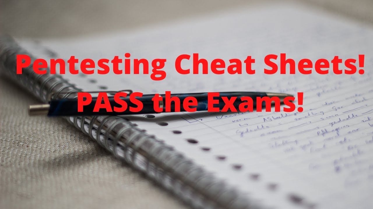 eJPT - Cheat Sheets for Pentesting