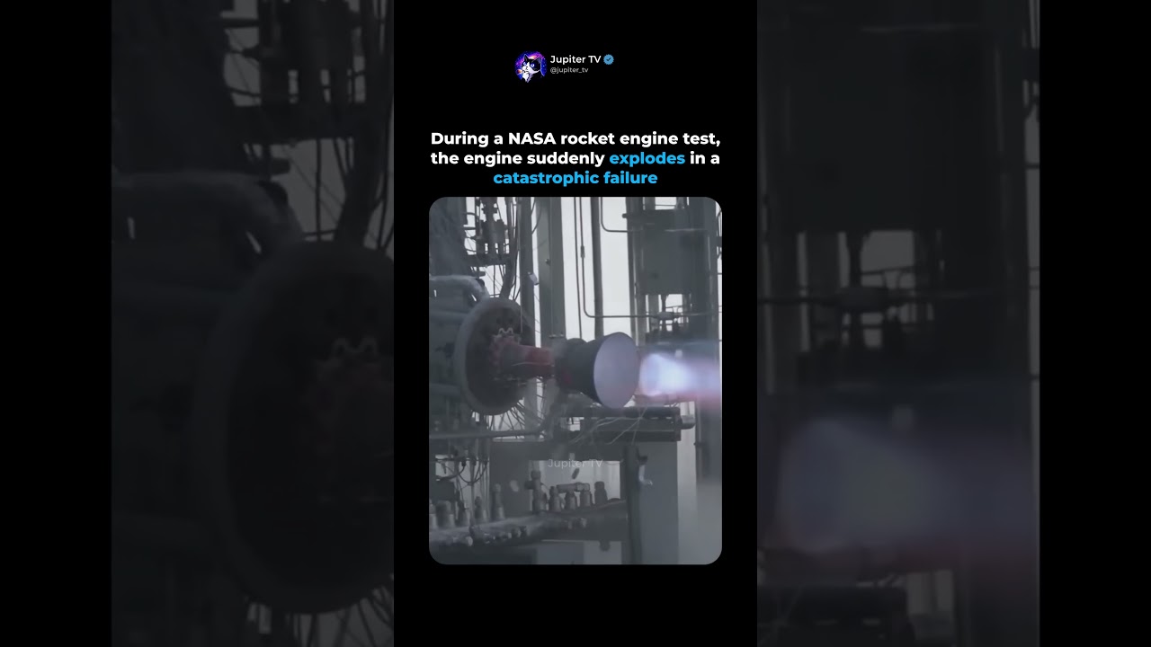 NASA Rocket Engine Explodes During Test 😳