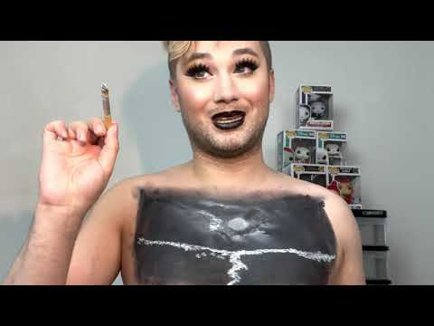 i followed a bob ross painting tutorial part 3 (makeup tutorial)