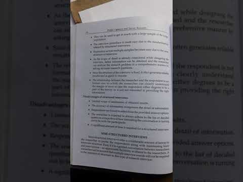 What is a semi-structured interview in research?#shorts #youtubeshorts #shortvideoviral