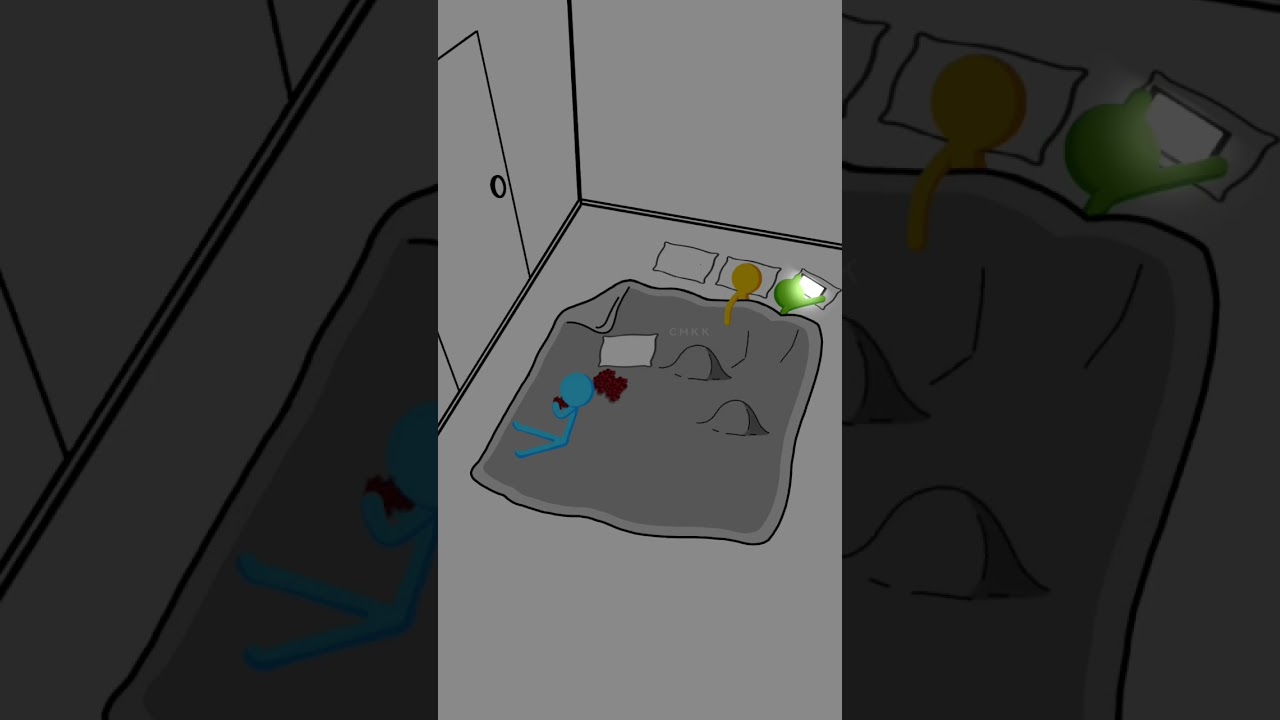 Which one is not sleeping? AvA/AvM 🟠🔴🔵🟡🟢 fanmade🔥