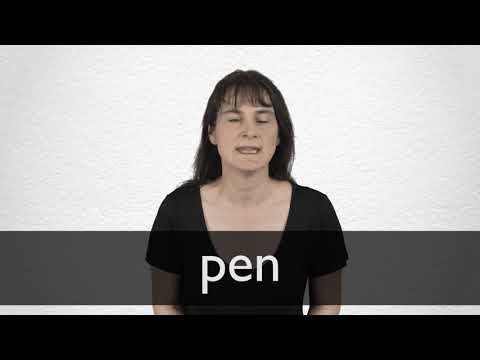 How to pronounce PEN in British English
