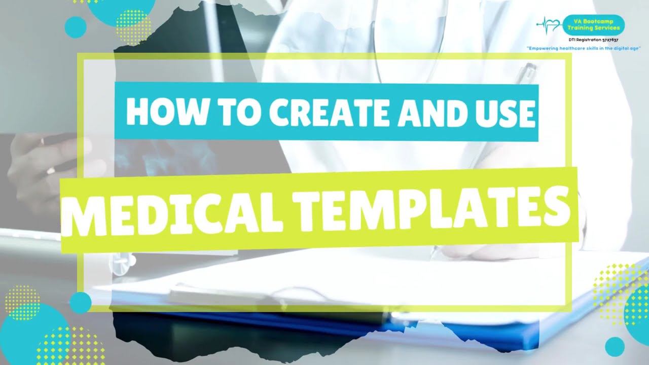 🚀 How to Create & Use Medical Templates (SOAP Notes, Intake Forms & More!) | Step-by-Step Guide💻