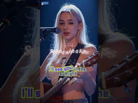Sealed with a Kiss - Lyrics - Emily Linge #englishsongs #LyricsVideo #NostalgicCovers #AI_Music_Nova