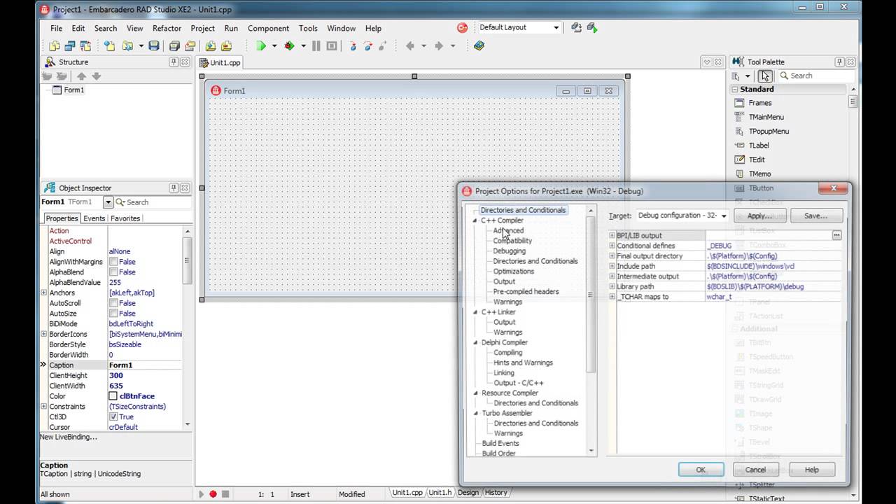C++ Builder - Static Libraries (LIB)