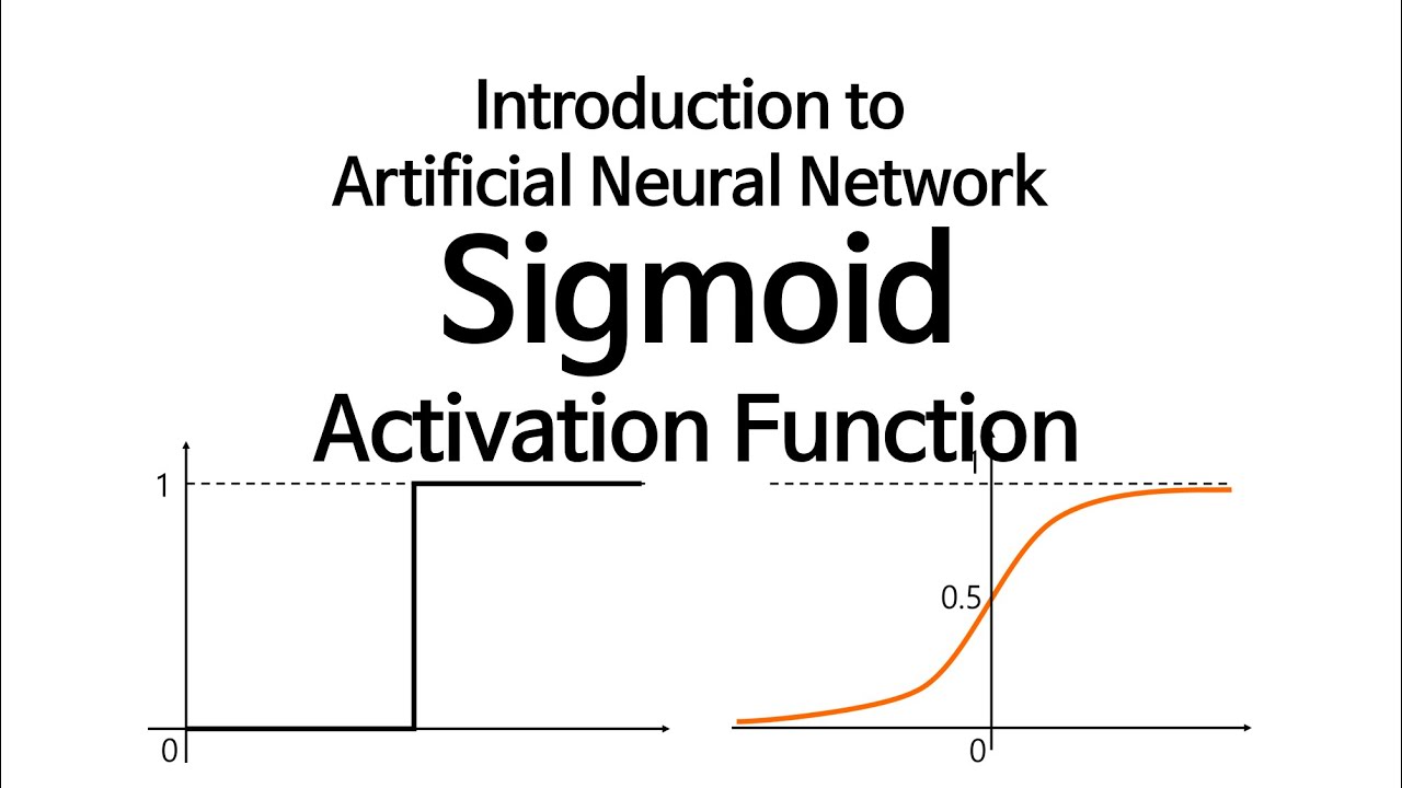 [Neural Network 4] Sigmoid Activation Function