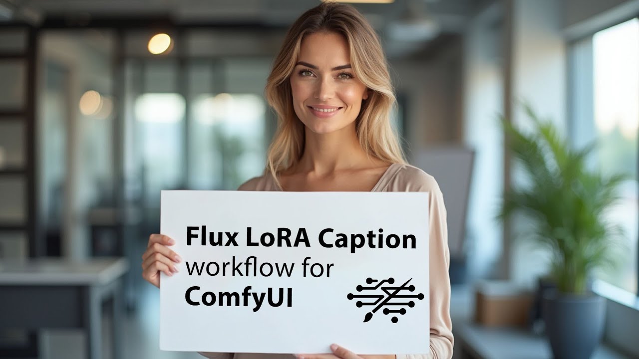 Super Simple - Flux LoRA Caption Workflow for ComfyUI