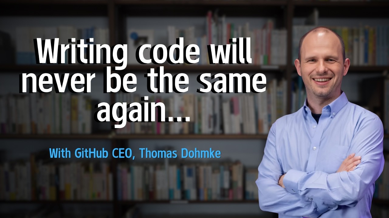 An unfiltered conversation with Thomas Dohmke, CEO of GitHub