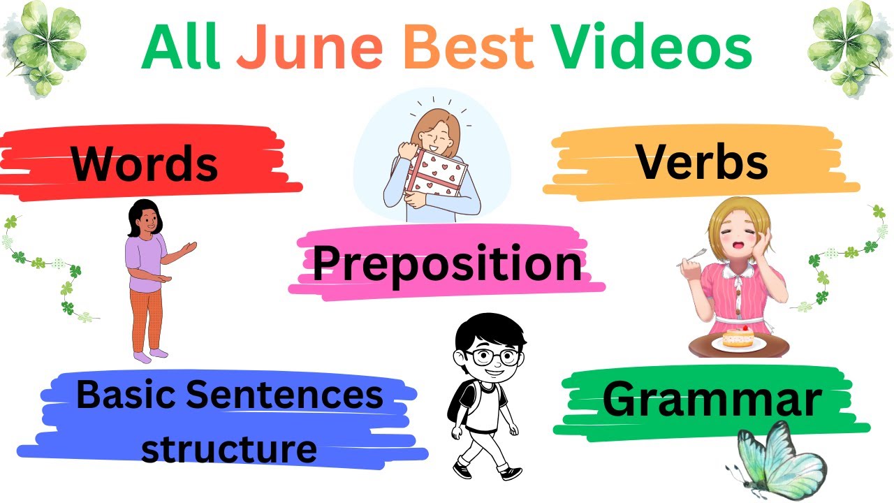 The Best of My Channel! 📚 Top 10 English Grammar & Vocabulary Lessons