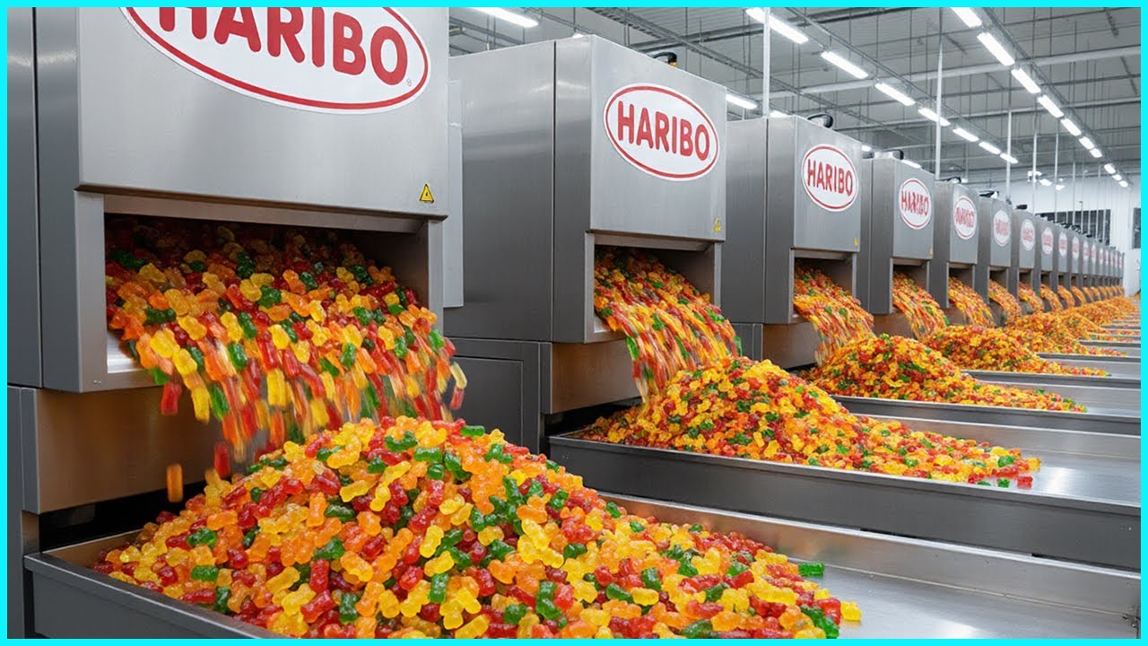 Inside the HARIBO Factory That Makes 60 Million Gummy Bears Every Day