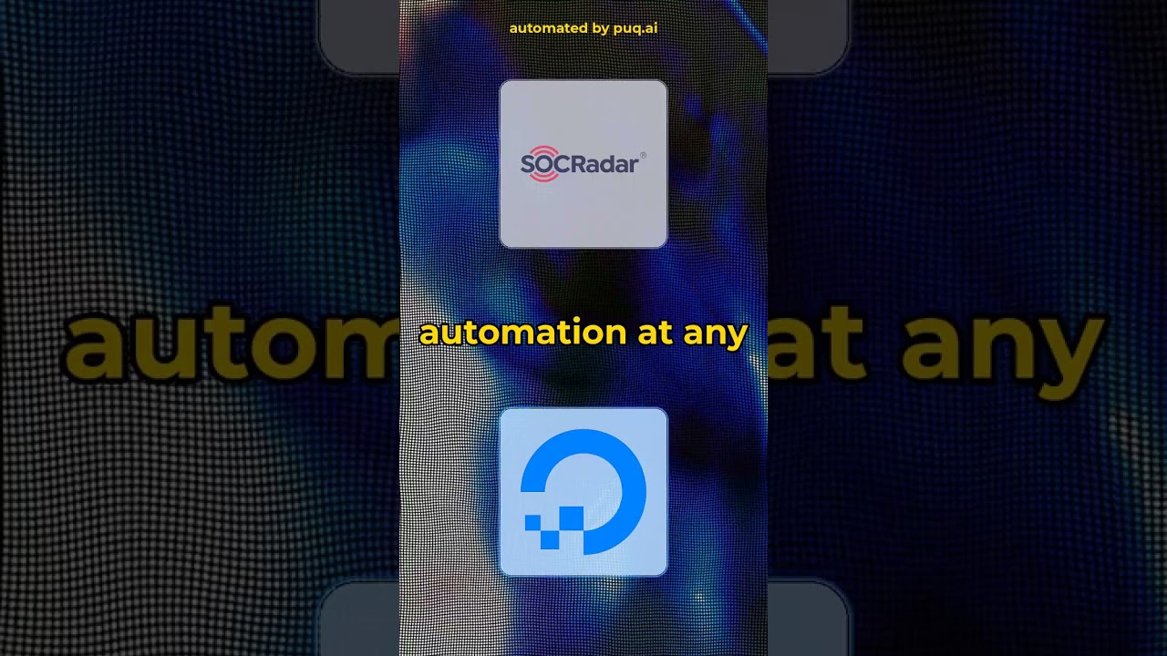 Connect SOCRadar + DigitalOcean | puq.ai Workflow Automation