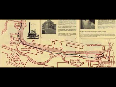 The Stourbridge Lion and Agenoria Trail & Canal Street Stourbridge old leaflet