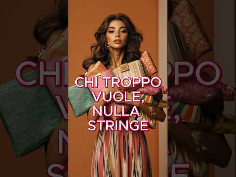 Learn Italian Common Saying - Chi troppo vuole, nulla stringe. #italianforbeginners #italianlessons