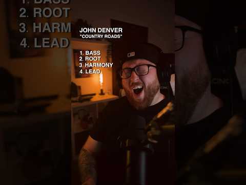 How to sing „Country Roads“ by John Denver (Harmonies)