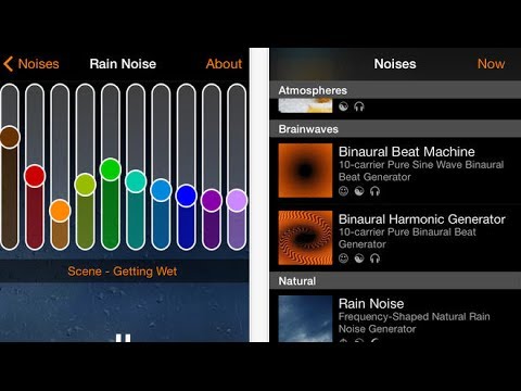 myNoise for iPhone: Noise Generator App
