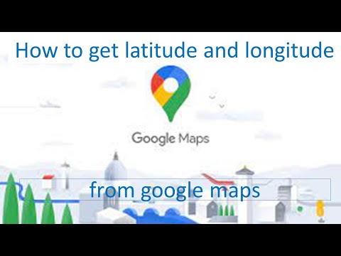 How to get latitude and longitude from google maps | determine latitude and longitude
