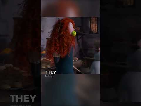 The Secret Behind Merida’s Iconic Curls! 👩🦰✨
