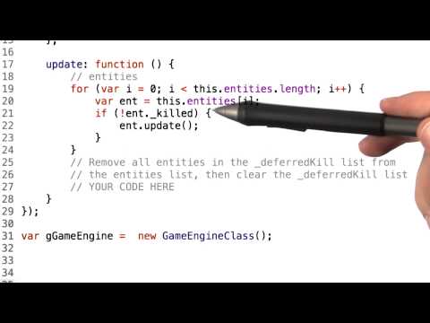 Learn Defer Killing Entities HTML5 Game Development - Mind Luster